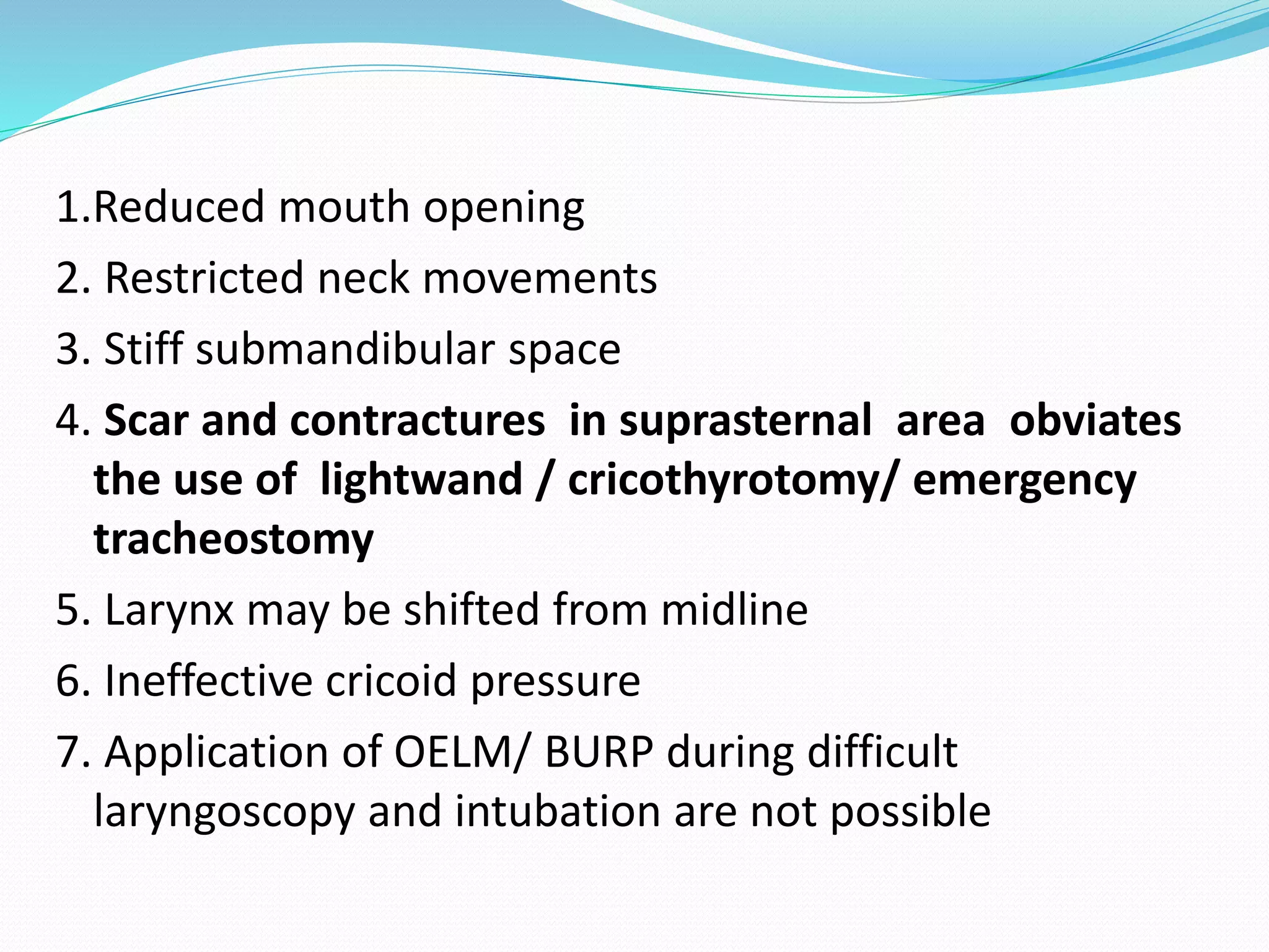 a case of burn with post burn contracture posted for surgery | PPTX