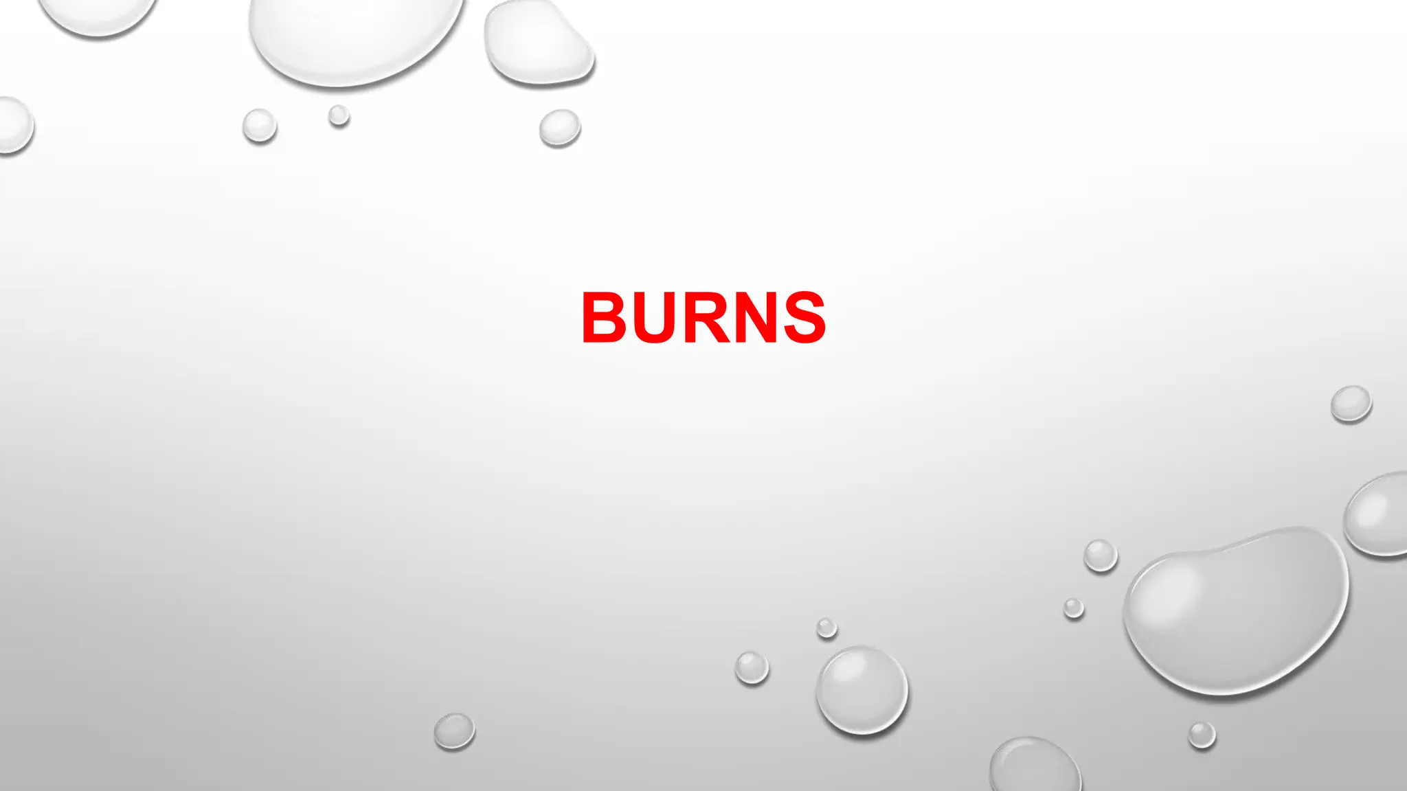 Introduction to burns and classification | PPTX