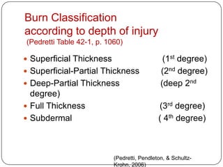 Burns - Embrace discomfort | PPTX