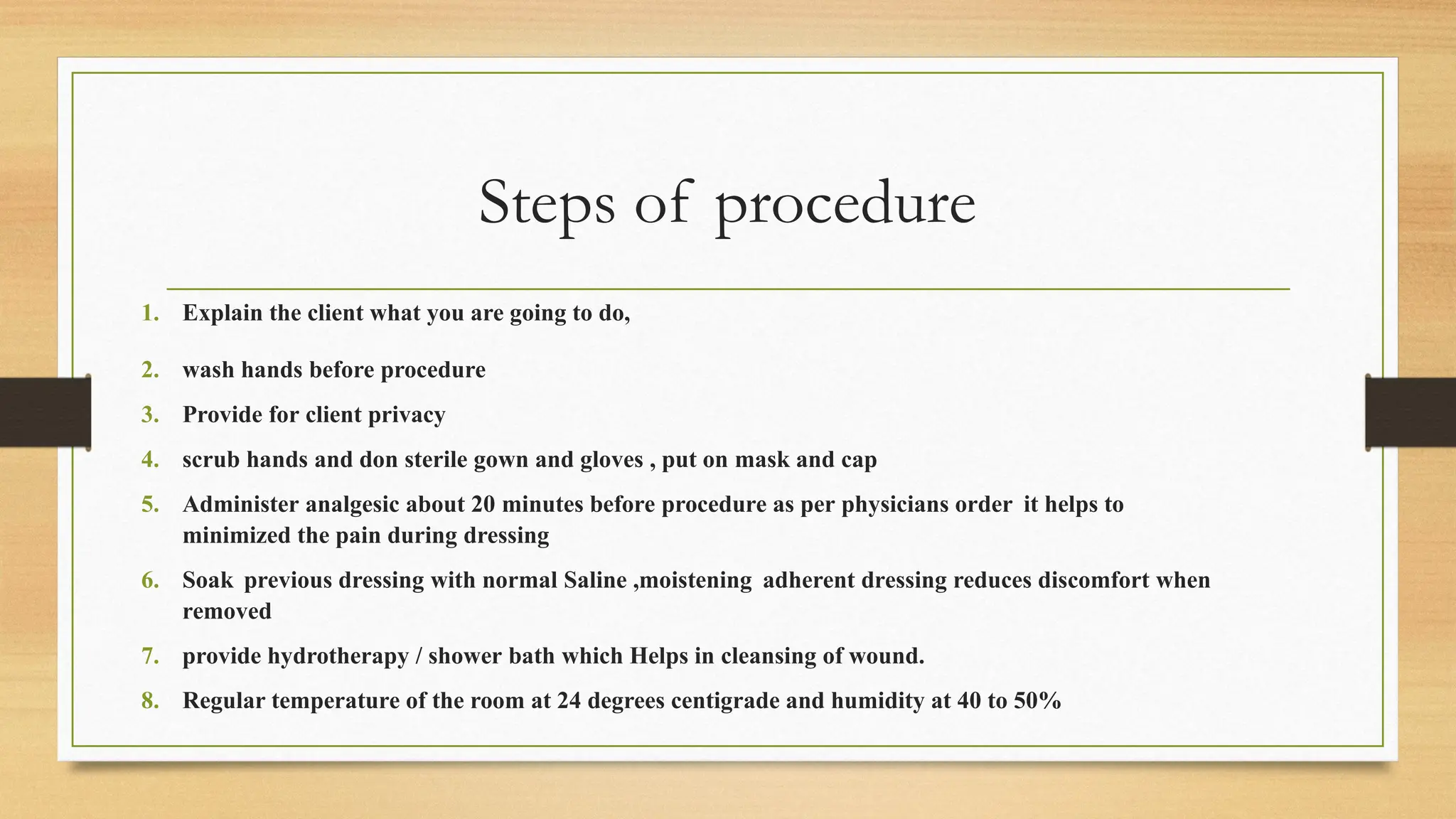 BURN DRESSING, demonstration with step by step | PPTX | First Aid | Injuries