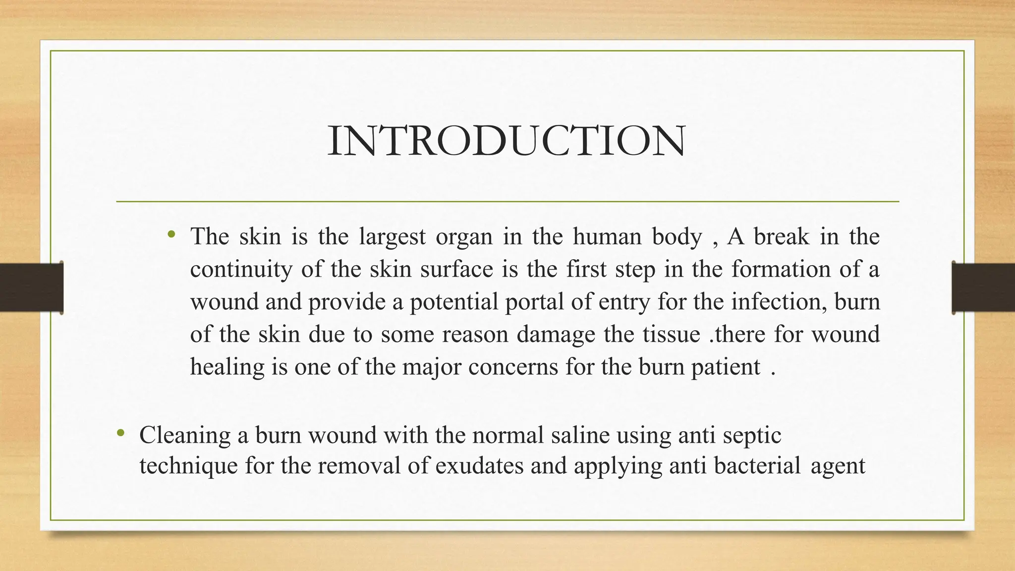 BURN DRESSING, demonstration with step by step | PPTX | First Aid ...