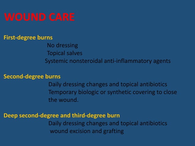 Dressings in Burn Wound, skin graftin, artificial skin and cadaveric ...