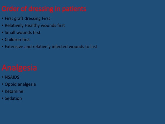 Dressings in Burn Wound, skin graftin, artificial skin and cadaveric ...