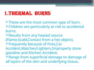 BURN management classification treatment | PPT