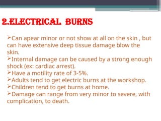 BURN management classification treatment | PPT
