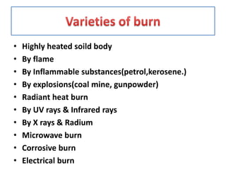 Burn(dry heat) | PPT