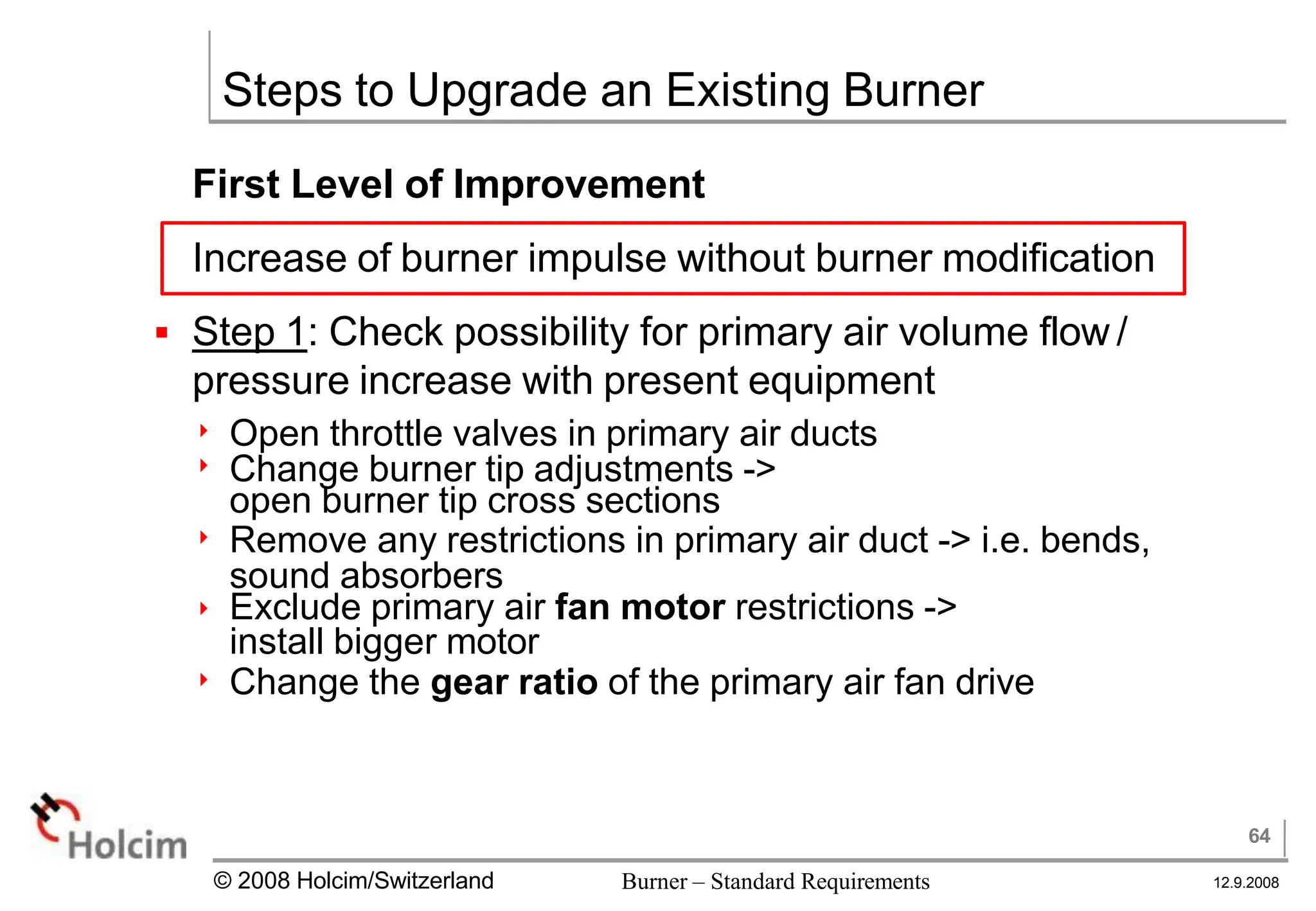 burner.pptx it take about burner optimization | PPTX