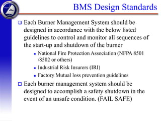 Burner management-systems-a-technical-discussion-ppt | PPT