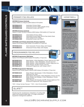 Cochrane Supply's 2016/2017 Burner Book | Flame Safeguard & Burner ...