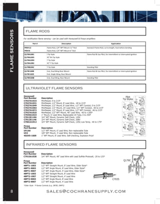 Cochrane Supply's 2016/2017 Burner Book | Flame Safeguard & Burner ...