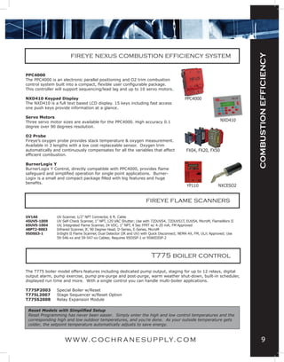 Cochrane Supply's 2016/2017 Burner Book | Flame Safeguard & Burner ...