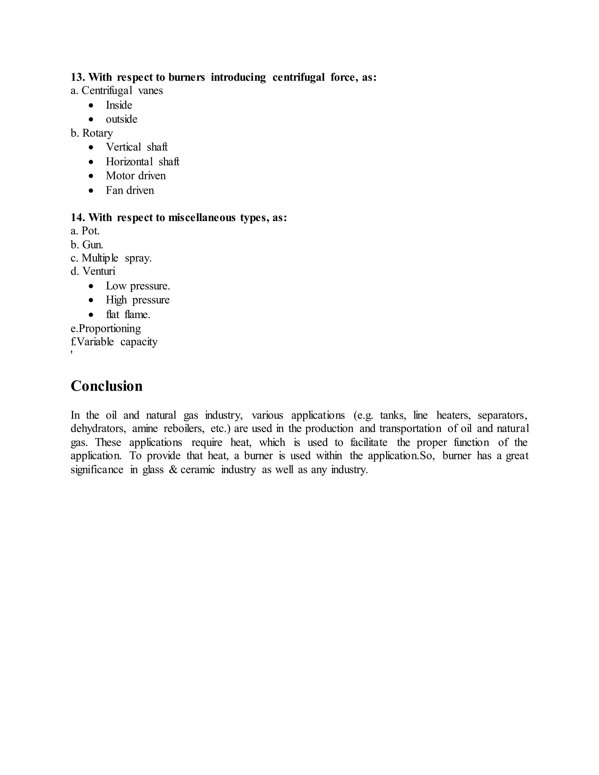 Burners & fire boxes | DOCX