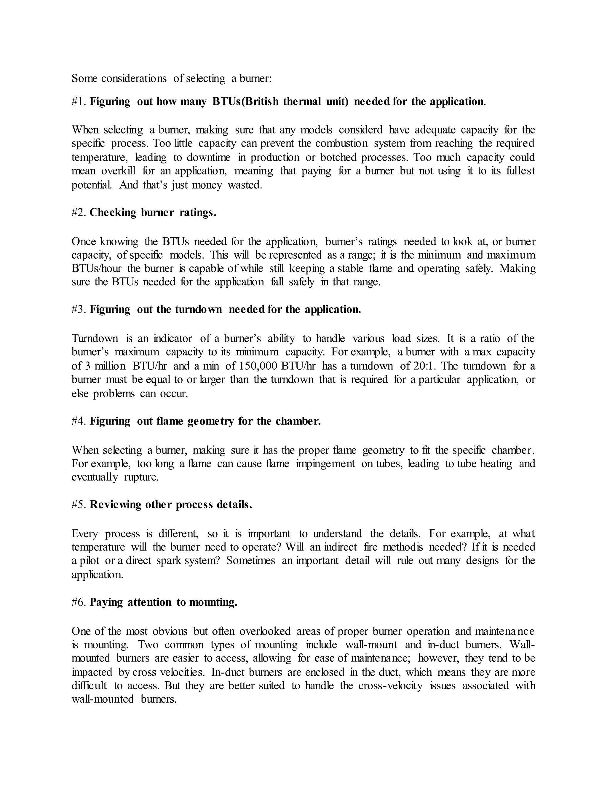 Burners & fire boxes | DOCX