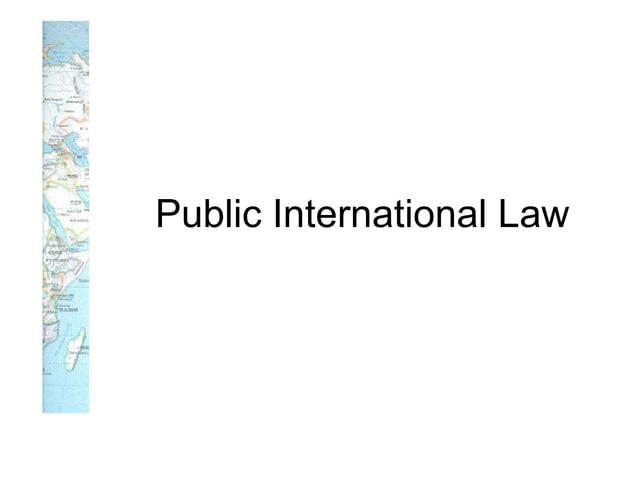 International Law | PPT
