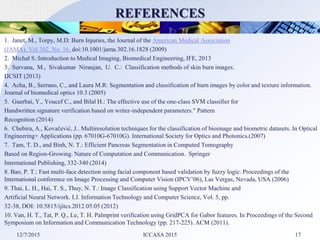 Burn image classification using support vector machine | PDF