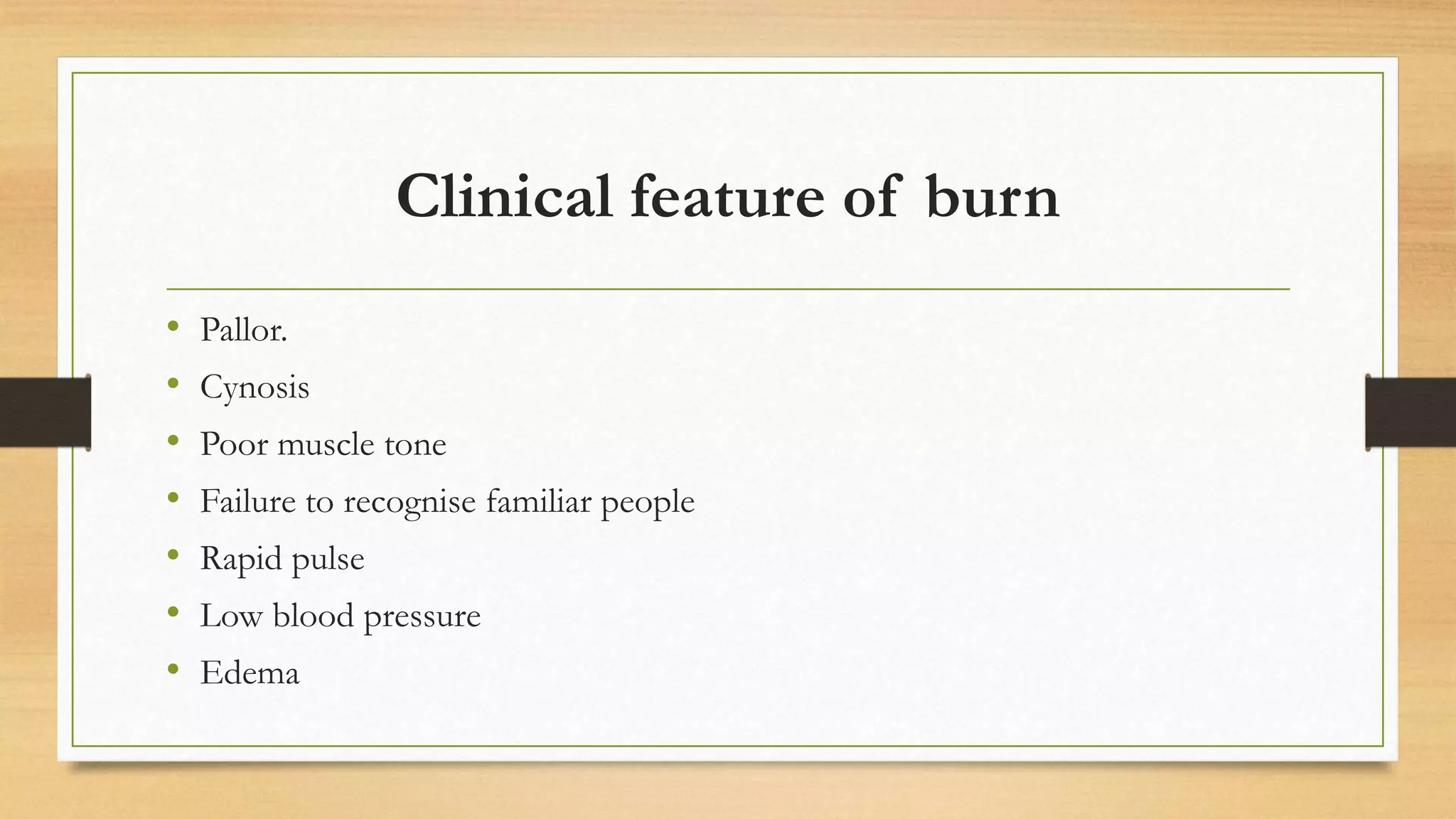 Burn in children | PPTX