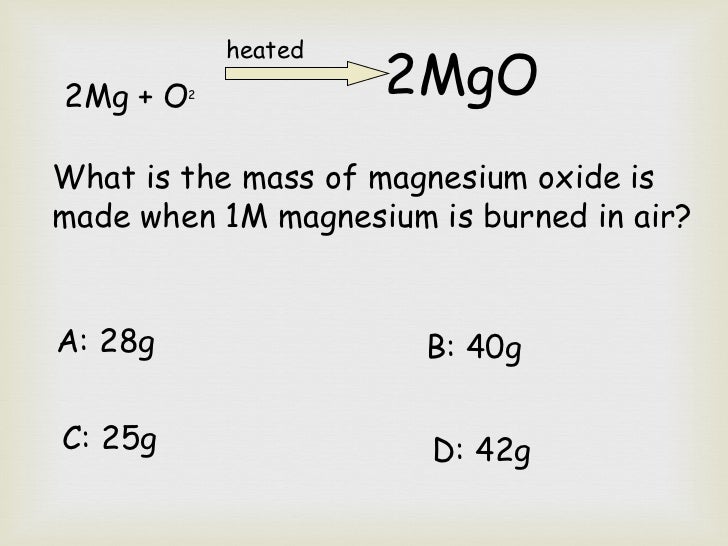 Burning Magnesium Oxide In A Crucible 2 Burning Magnesium Oxide In A Crucible 2