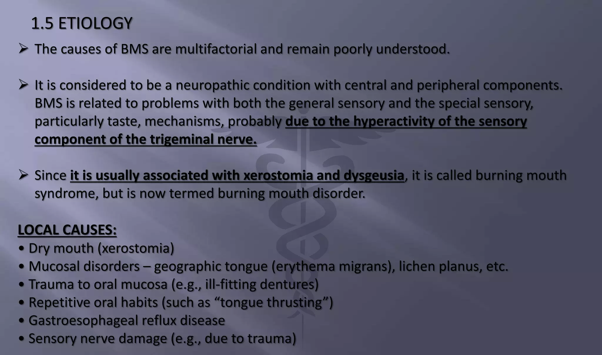 BURNING MOUTH SYNDROME, GLOSSODYNIA AND GLOSSOPYROSIS_112752.pptx