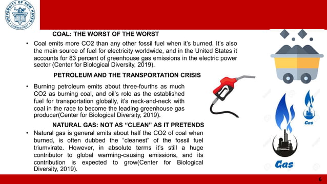 Burning of fossil fuels | PPTX