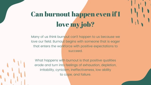 Burning Questions About Burnout- An Abbreviated Guide | PDF