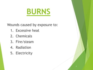 Burn injuries | PPTX