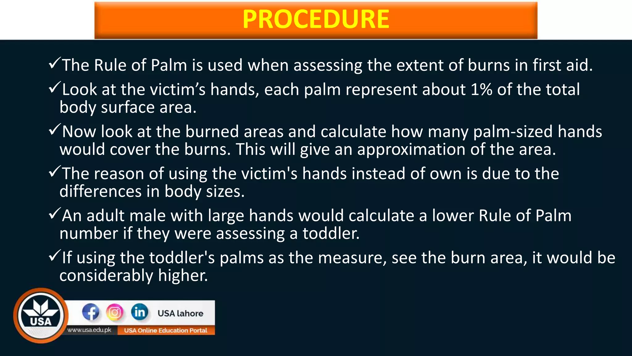 Burn injuries, classification and management | PPTX