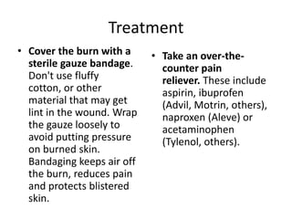 Burn injury | PPT