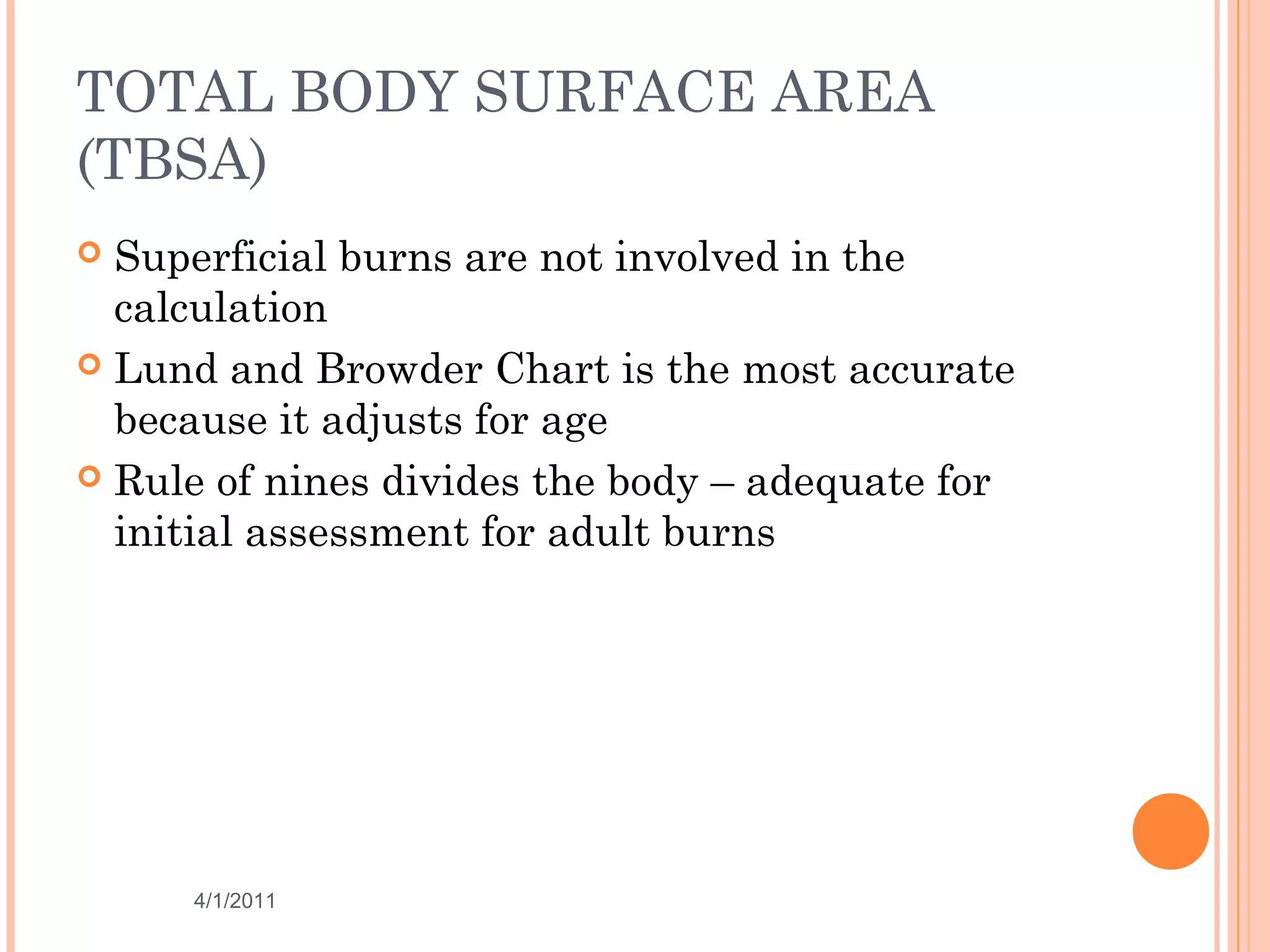 Burn lecture | PPT