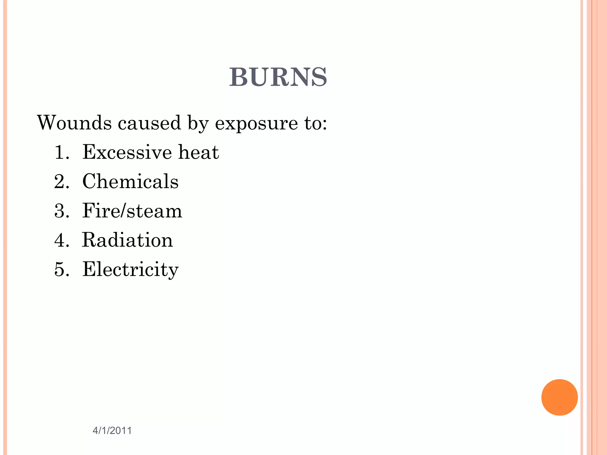 Burn Injuries and Its Management | PPT