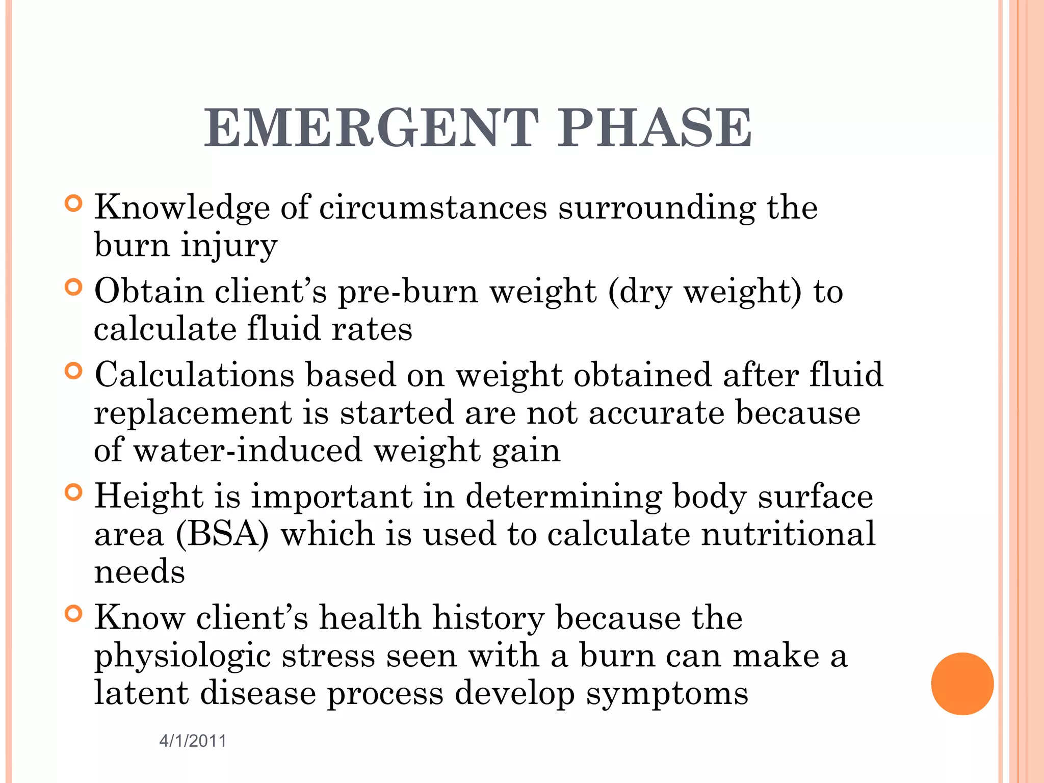 Burn Injuries and Its Management | PPT