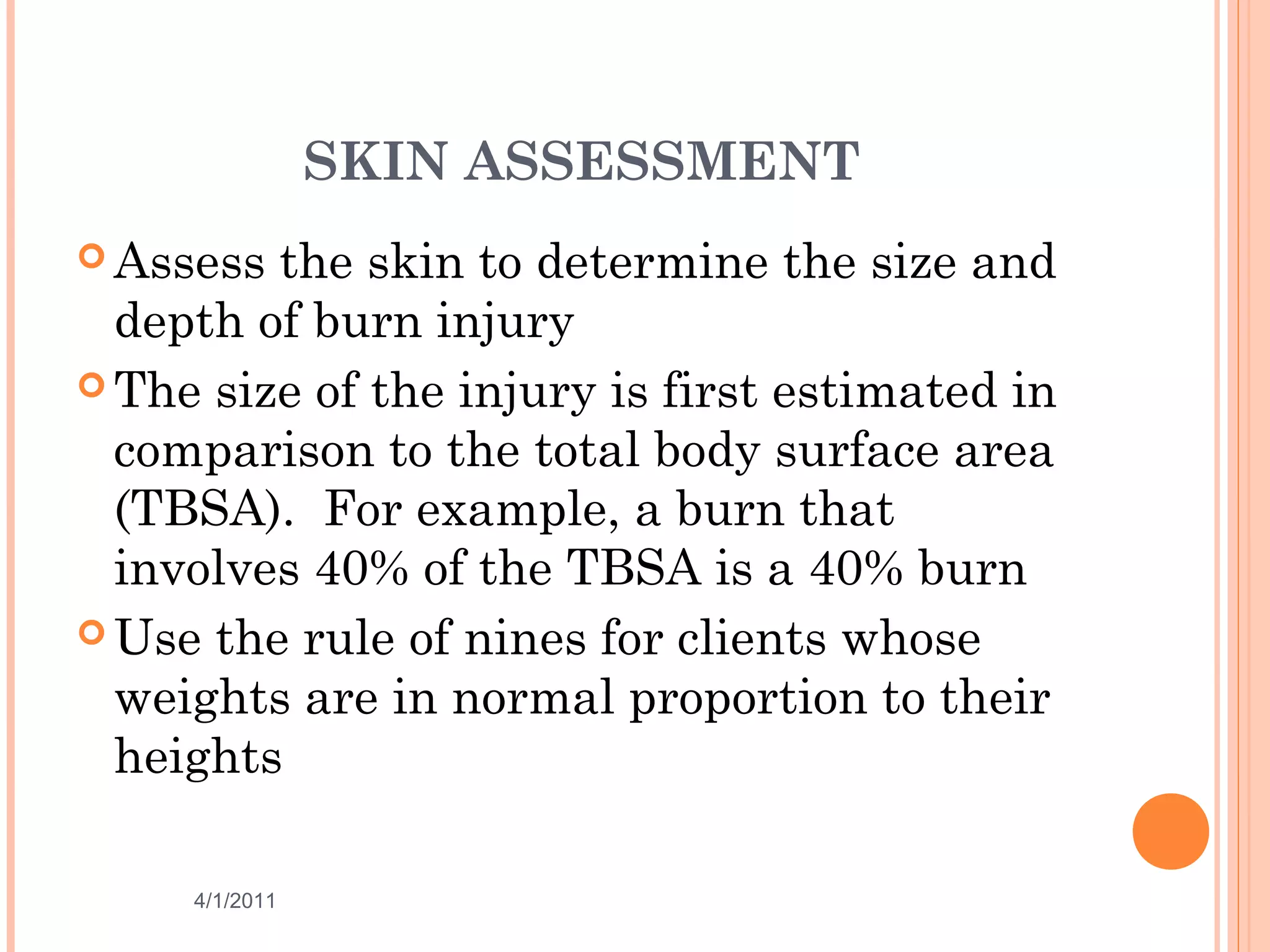 Burn Injuries and Its Management | PPT