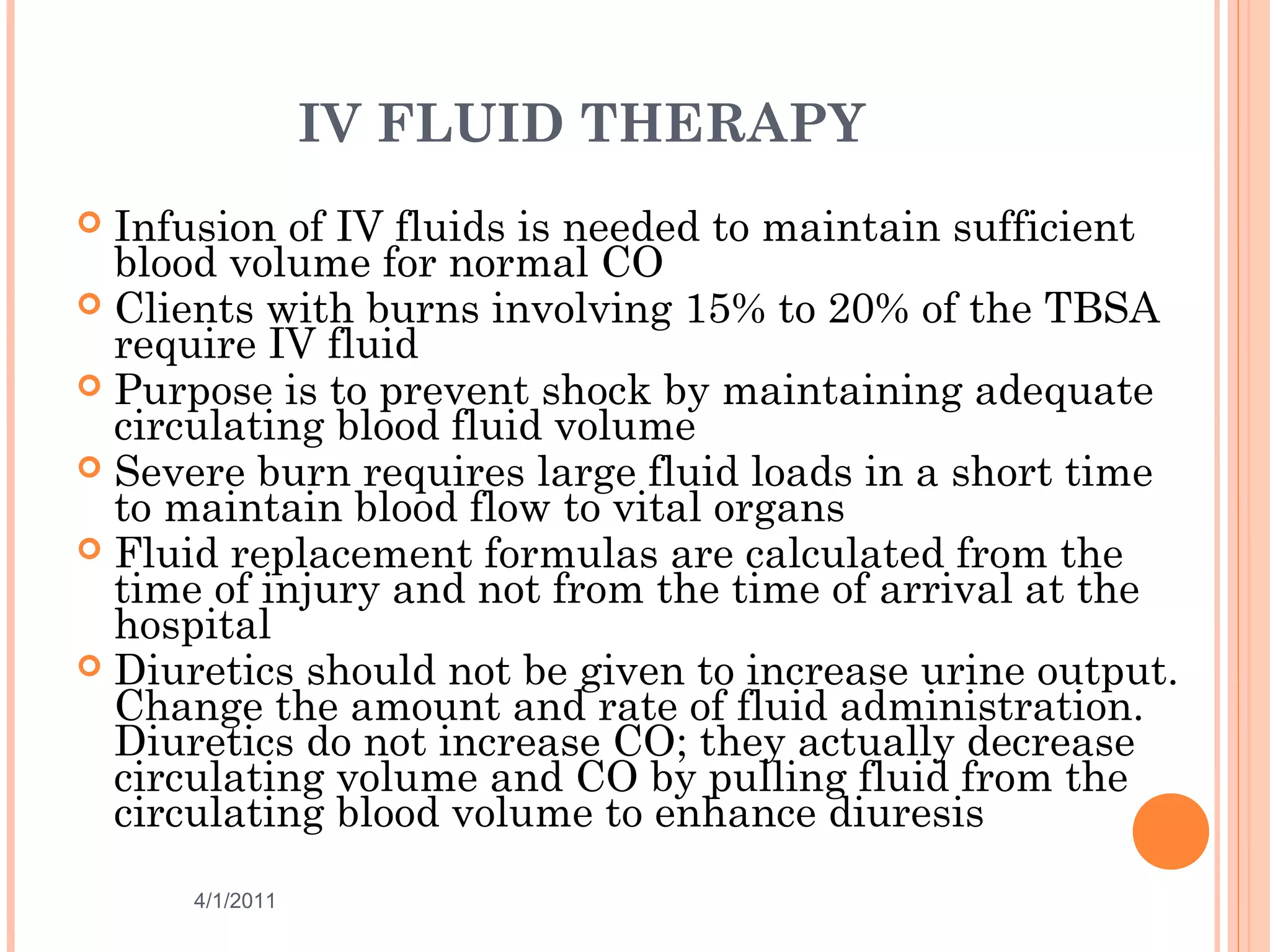 Burn Injuries and Its Management | PPT