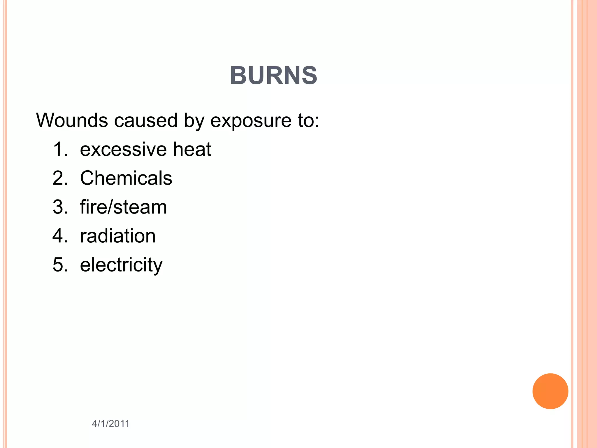 Burns in children | PPT