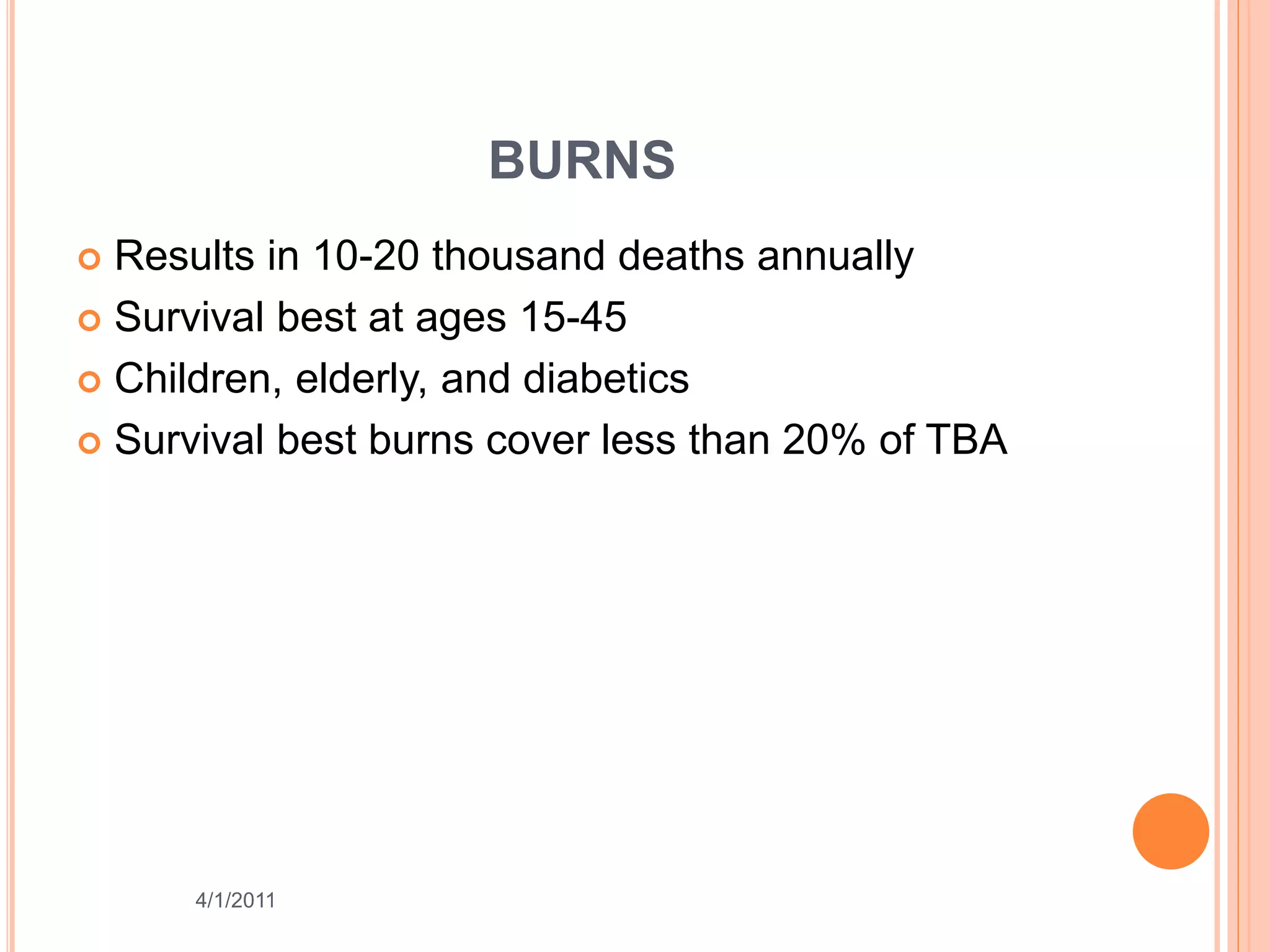 Burns in children | PPT
