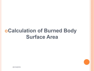 Burn lecture, burn management and burn ppt | PPT