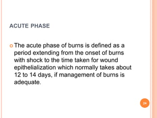 Burn lecture, burn management and burn ppt | PPT