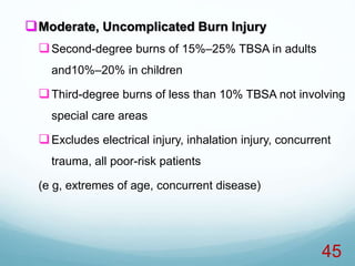 Burn management | PPT