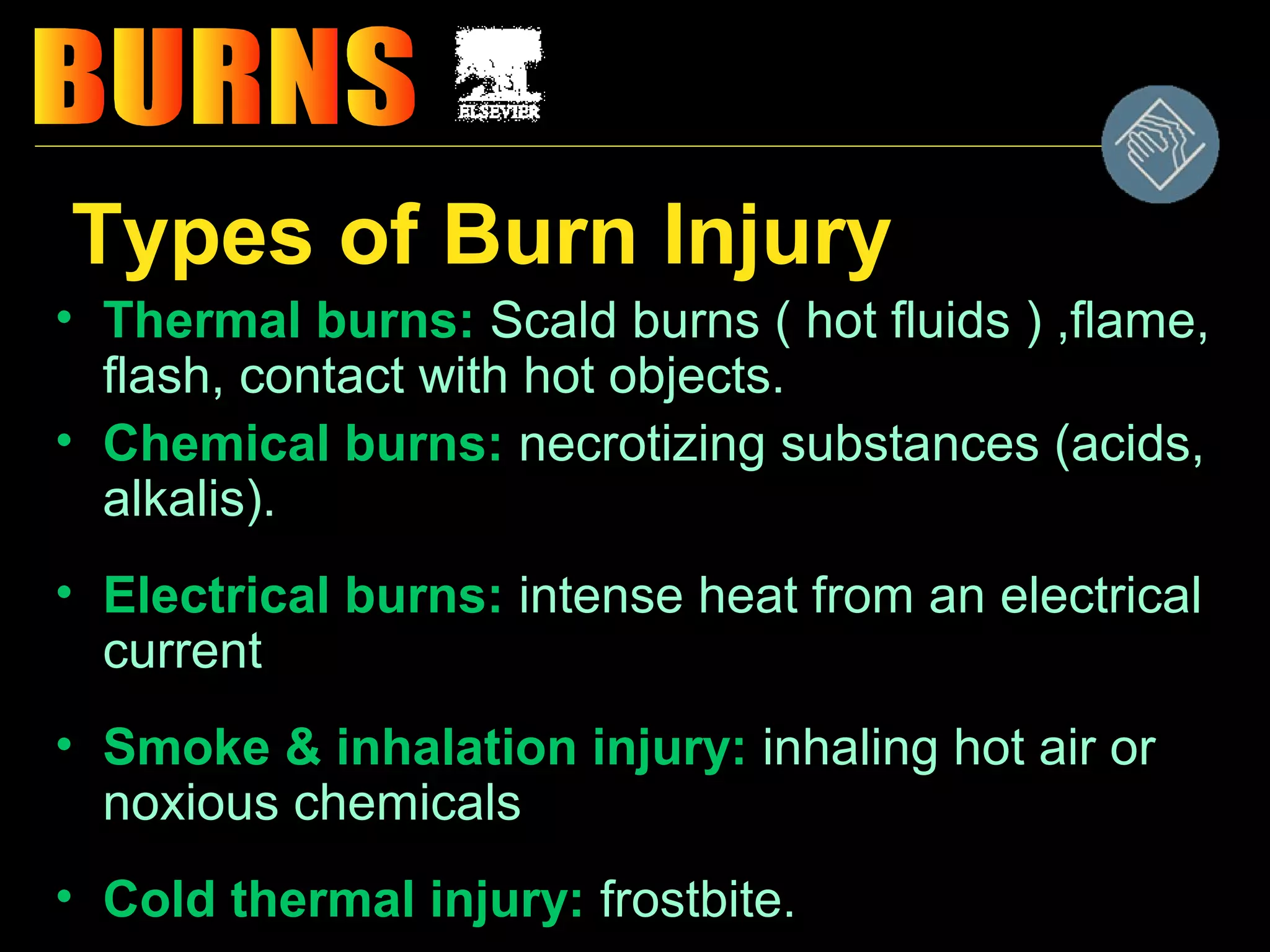 Burn management Dr.Mahmoud Ameen | PPT