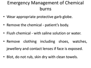 Burn management | PPT