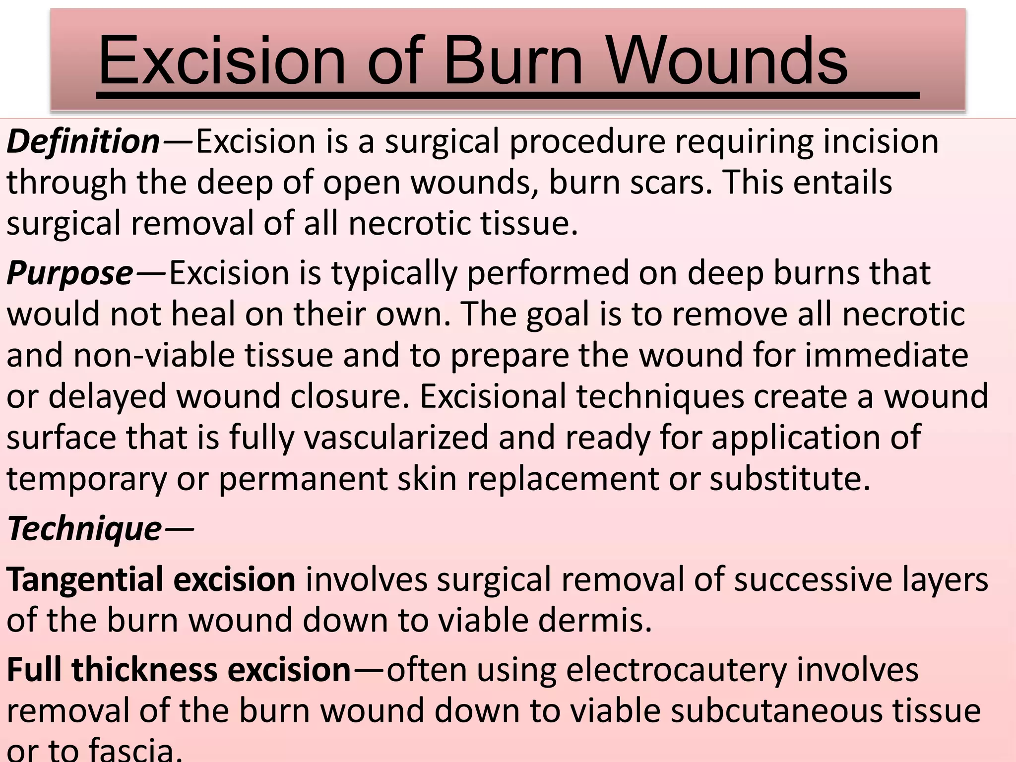 Burn management and plastic surgeries | PPTX