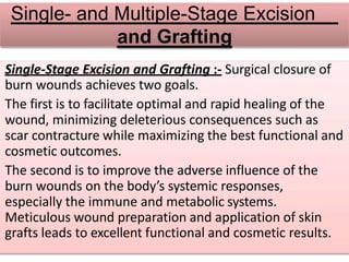 Burn management and plastic surgeries | PPTX