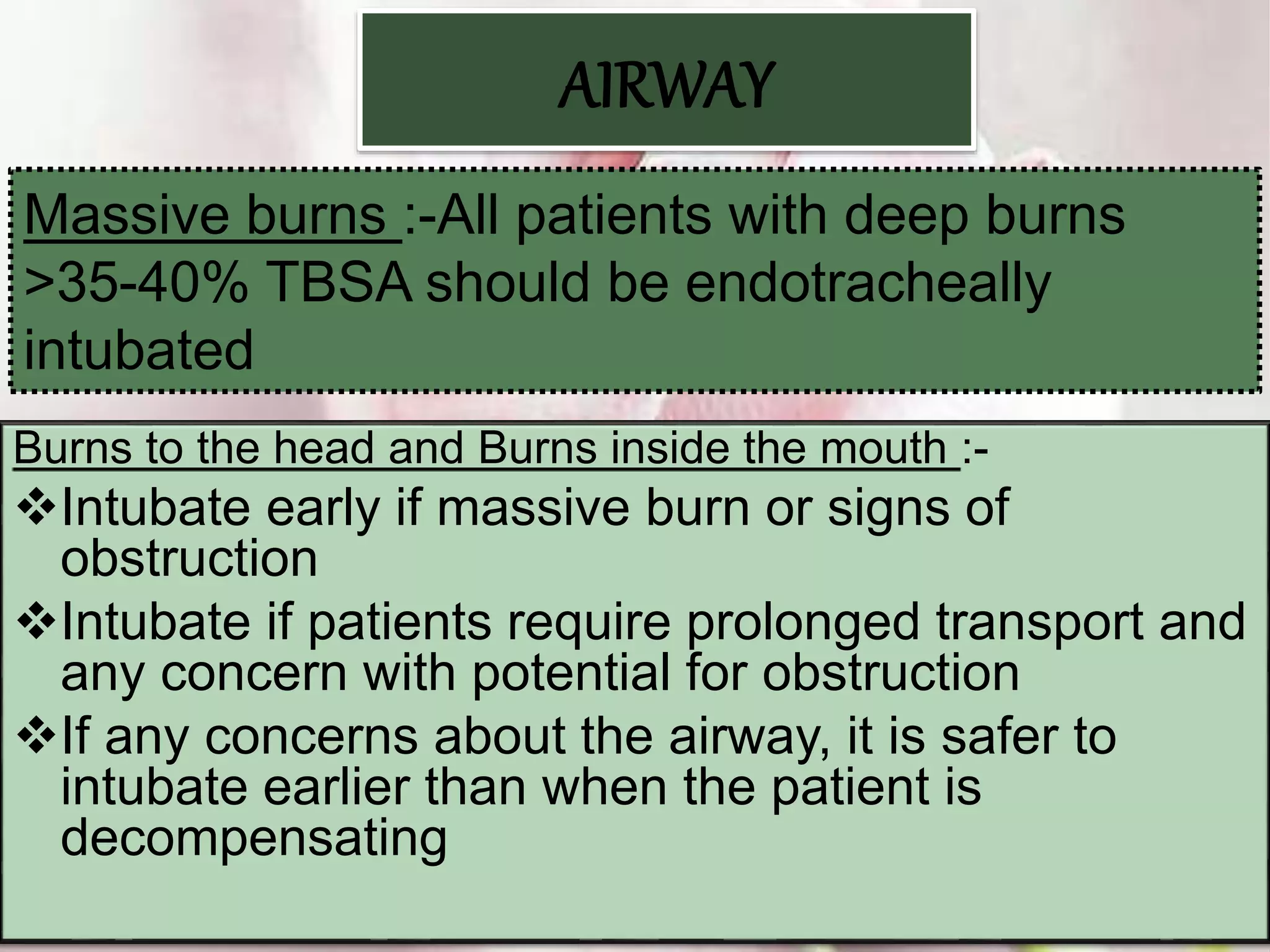 Burn management and plastic surgeries ppt copy | PPTX