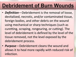 Burn management and plastic surgeries ppt copy | PPT