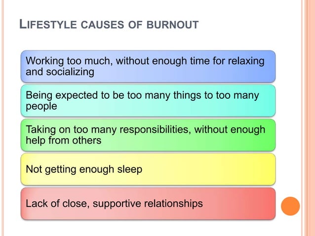 Burnout | PPTX | Mental Health | Diseases and Conditions