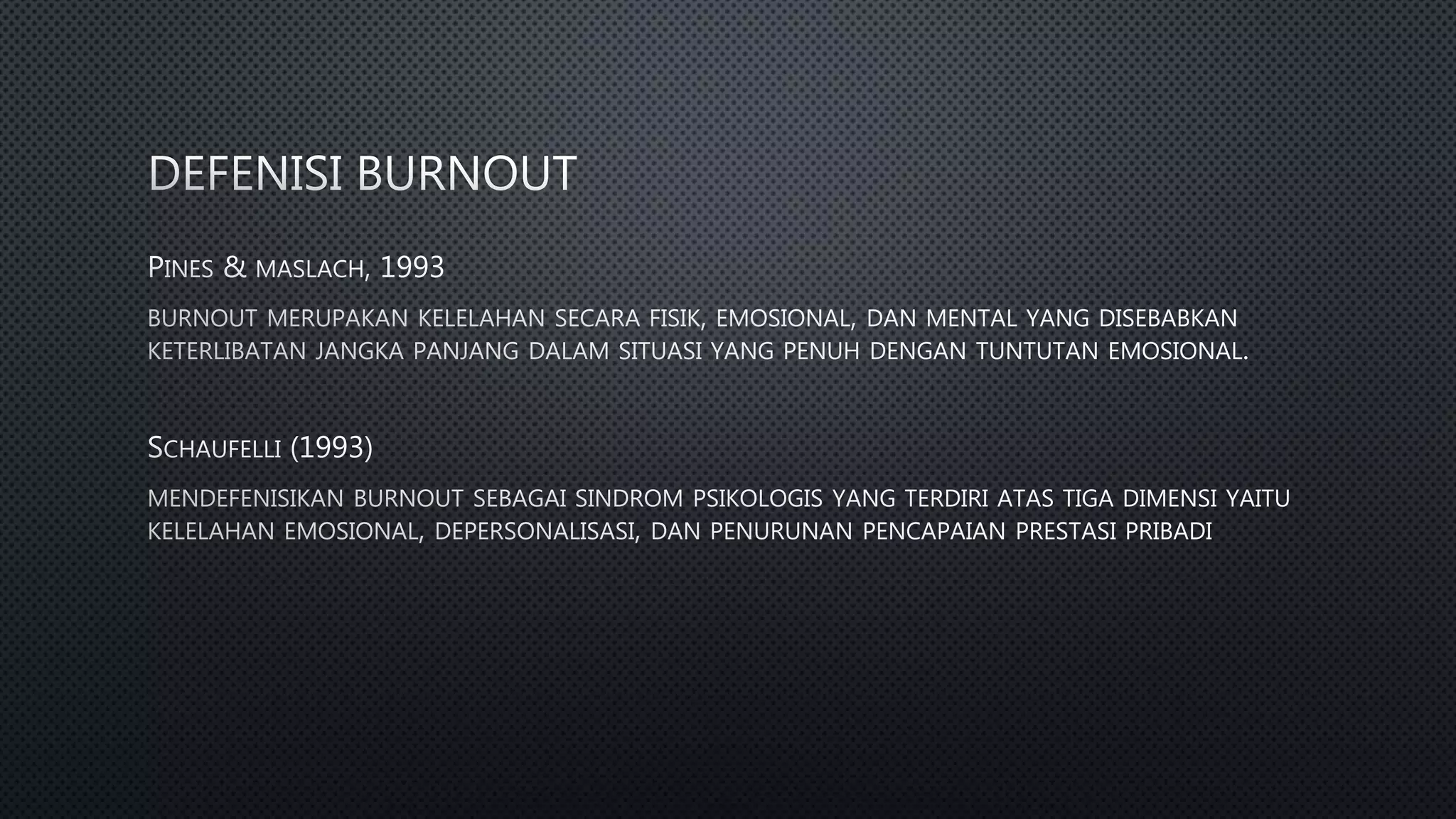 Burnout | PPTX
