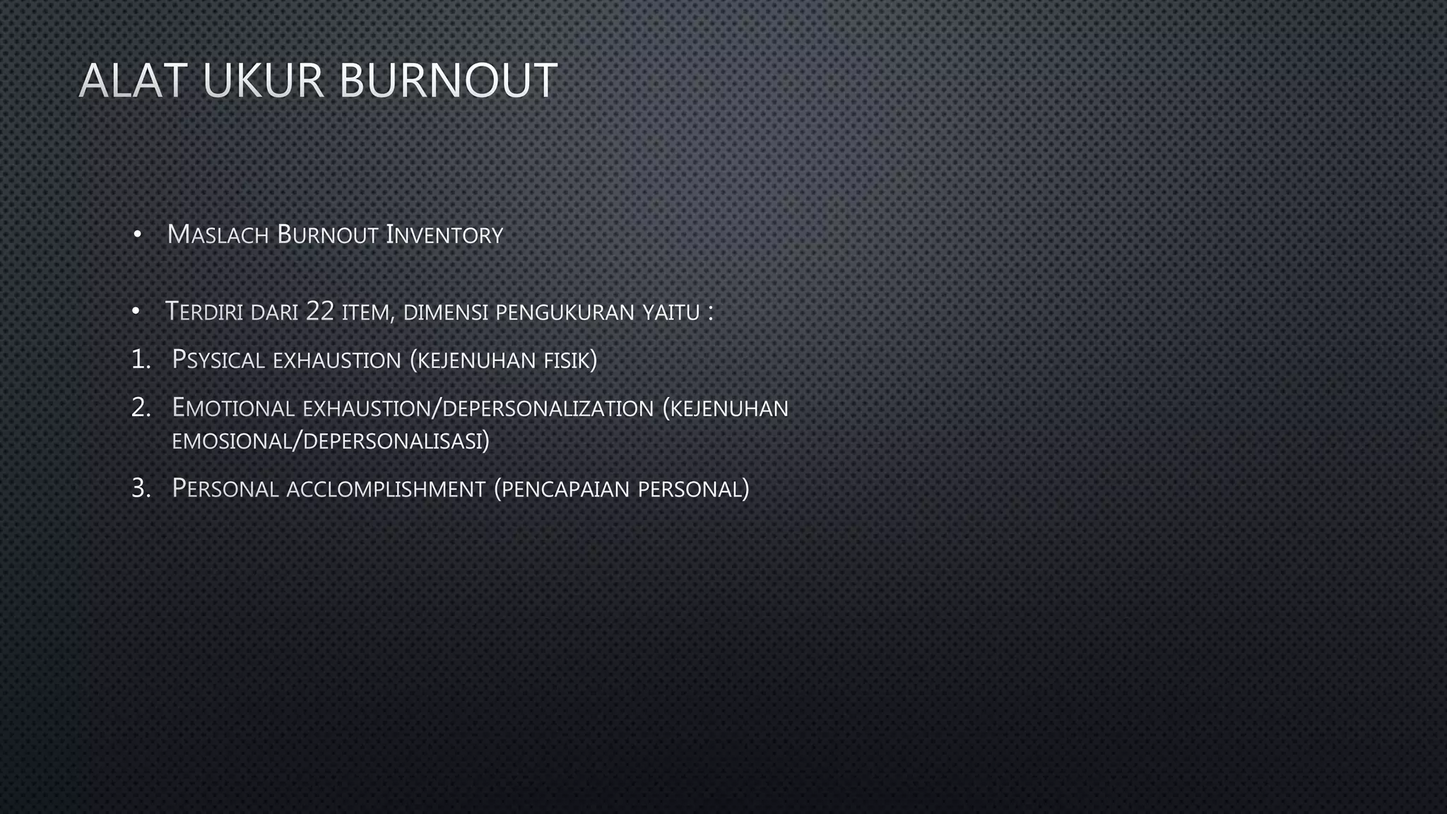 Burnout | PPTX