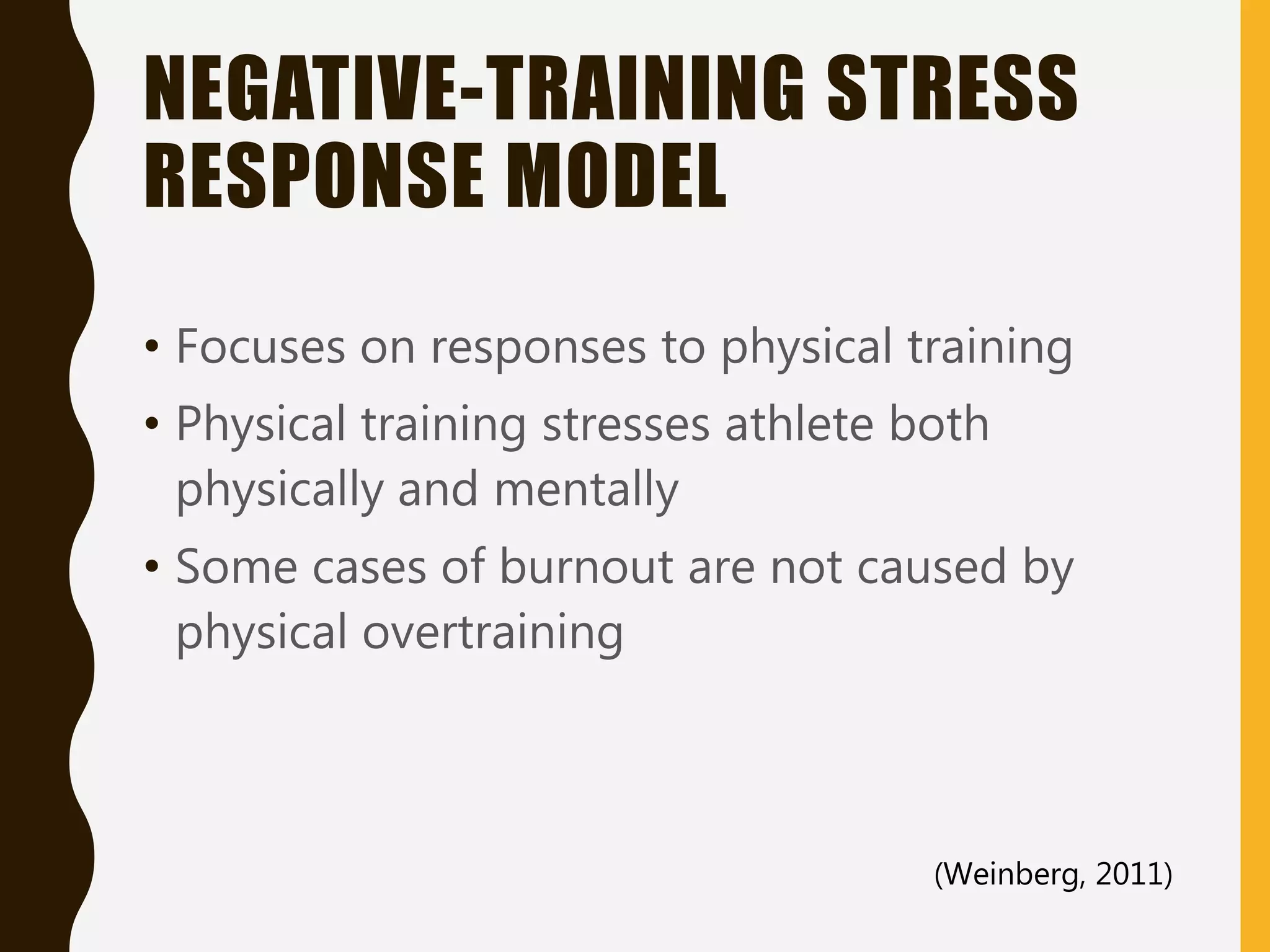 Burnout and overtraining presentation | PPTX