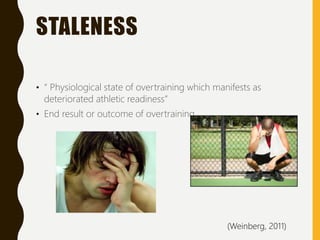 Burnout and overtraining presentation | PPTX