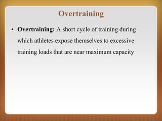Burnout and Overtraning in sports psycho | PPT