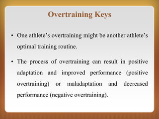Burnout and Overtraning in sports psycho | PPT